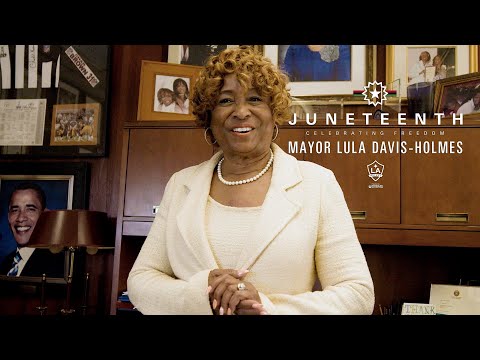How Madame Mayor Lula Davis-Holmes brought Juneteenth celebrations to Carson | Juneteenth