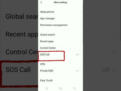 Vivo SOS emargency call problem on of #sos #viral #shortsyoutube #vivo #phone #viral #short