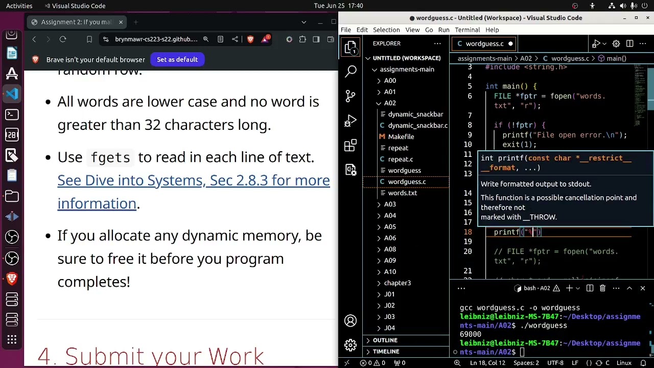 Systems Programming - Video 27 - Programming assignment 02, REPL