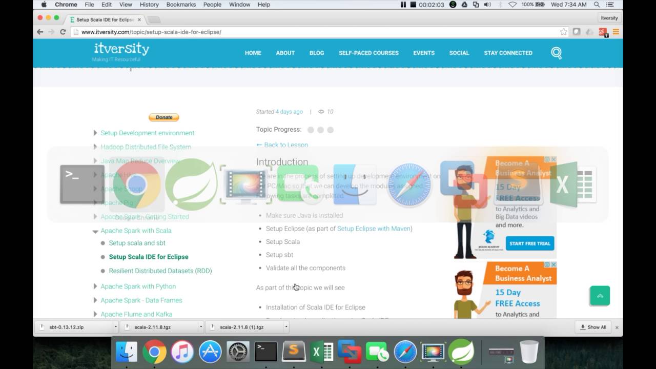 Scala - Setup Scala IDE for Eclipse - Introduction