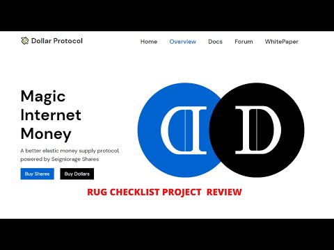 Dollar Protocol | Seigniorage Shares ($SHARE) Project Review