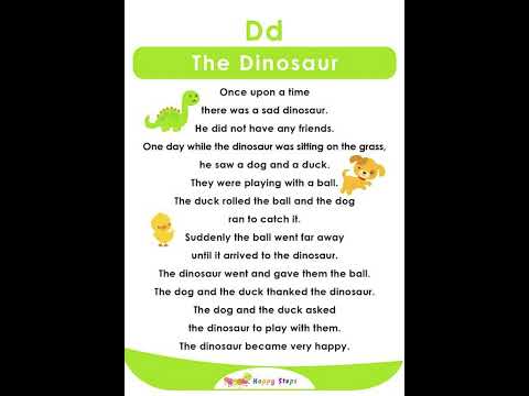The Dinosaur || Short poem || English