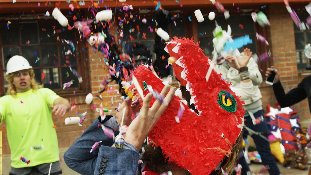 Wrecking Ball Piñata with the Citi® Double Cash card. #incredouble