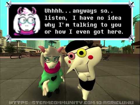 Steam Community :: Video :: Spamton & Ralsei meet Los Santos