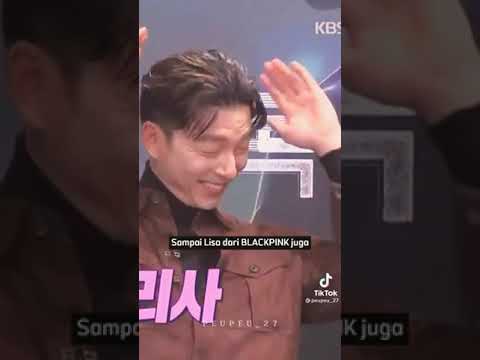Fanboy Lisa bisa apa kalo Lisa udah bucin sama gong Yoo 😂😭, gigit jari paling 😀*cr on video