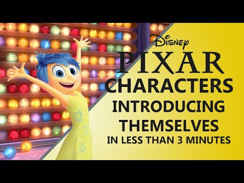 Pixar's Main Characters Introduce Th…: English ESL video lessons