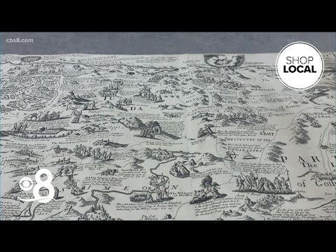 Shop Local: Barry Ruderman’s Antique Maps