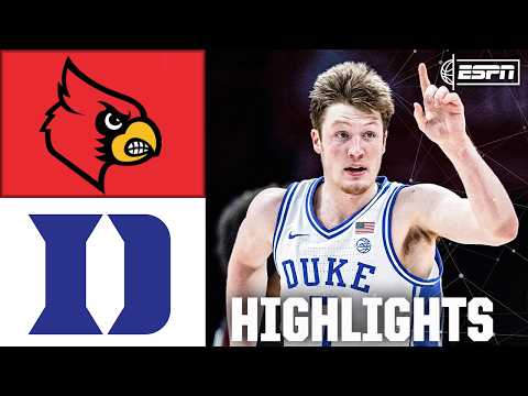 ACC Championship: Louisville Cardinals vs. Duke Blue Devils | Full Game Highlights | ESPN CBB