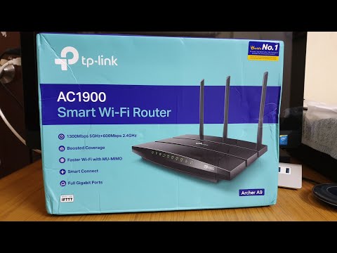 TP-Link Archer A9 AC1900 WiFi Router Unboxing Part - 1