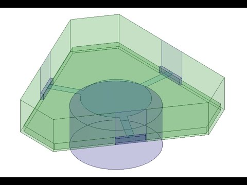 circulator design in cst