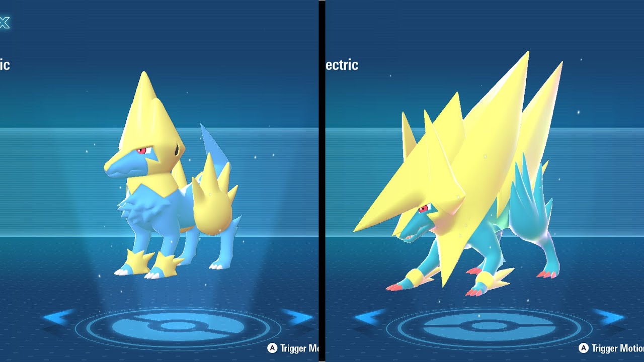 Manectric Mega Evolution - Pokemon Legends Z-A