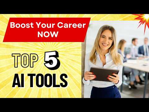 Top 5 AI Tools to Skyrocket Any Career—AI for Business