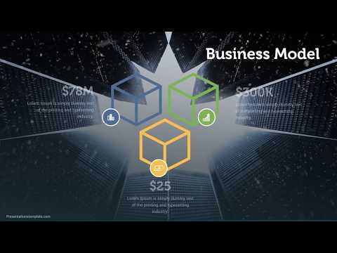 Business Model Example Slides - Startup business model Slides Design - PPT Template
