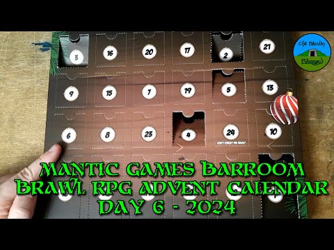 Mantic Games BarRoom Brawl RPG Advent Calendar Day 6 - 2024