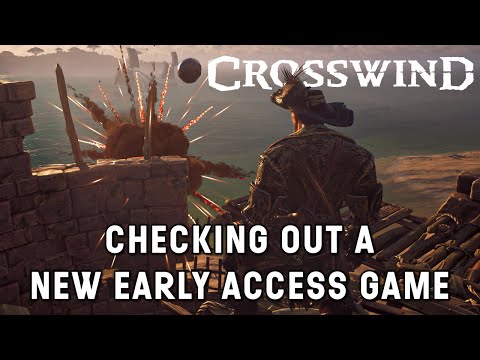 🔴Checking Out A New Early Access Pirate Survival Game Called Crosswind