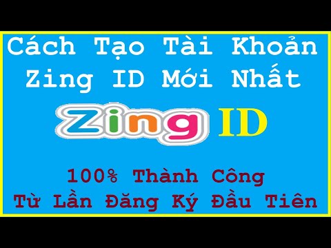 Fix Lỗi Đăng Ký Zing id Cách Đăng Ký Nhiều Tài Khoản Zing id
