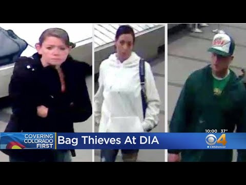 Denver Police Search For Luggage Thieves At DIA