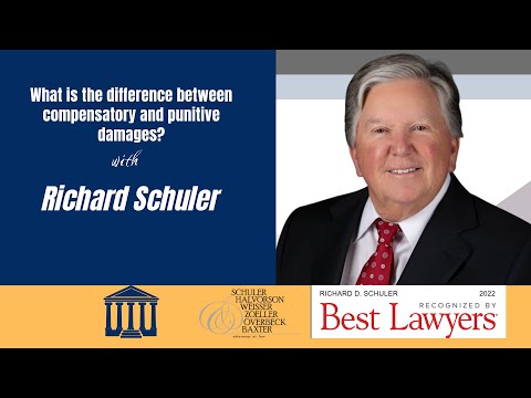 What is the difference between compensatory and punitive damages?