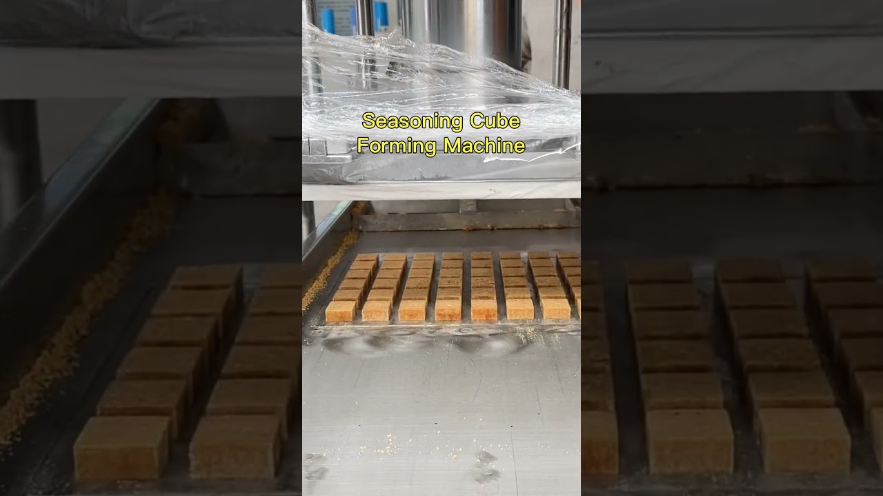 Seasoning Cube Forming Machine,bouillon cube recipe,how to make soup cube by machine