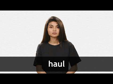 HAUL definition and meaning | Collins English Dictionary
