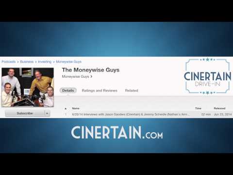 Cinertain Drive-In Interview on The Moneywise Guys radio show