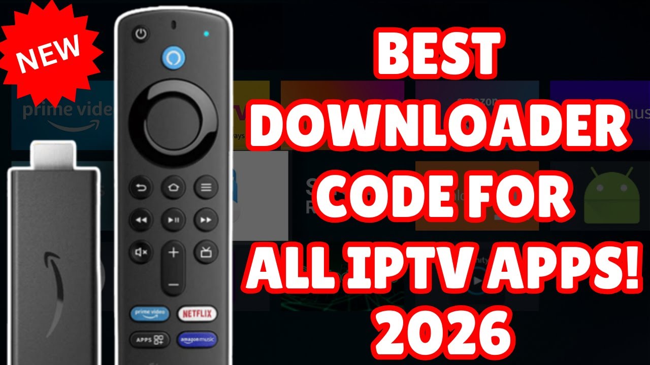 BEST Downloader Code For IPTV Services [2026]