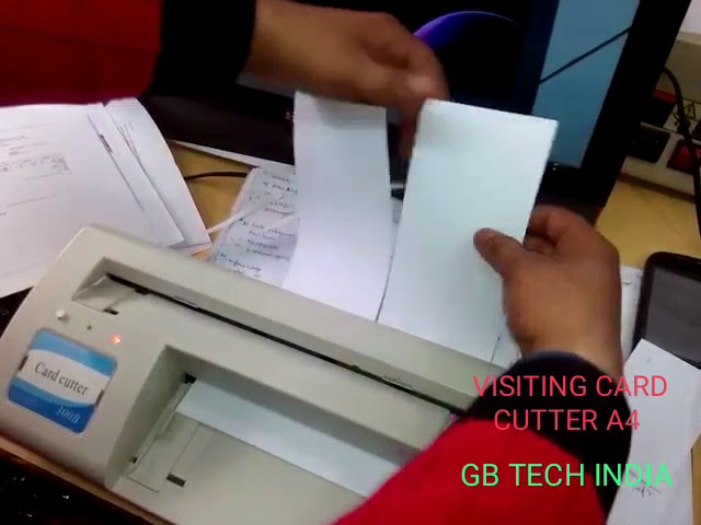 Visiting Card Cutters - Visiting Card Cutter 12 X 18 (A3) Wholesaler ...