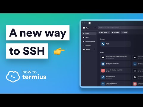 A new way to SSH: manage hundreds of servers easily