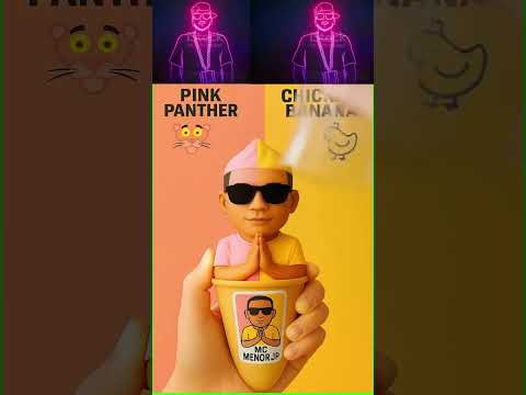 Unboxing Ice Cream MC MENOR JP The Pink Panther X Chicken Banana