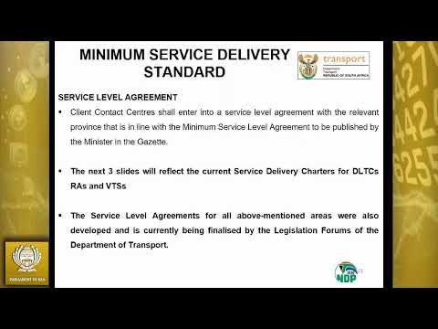 Select Committee on Transport, Public Service and Administration, Public Works and Infrastructure...