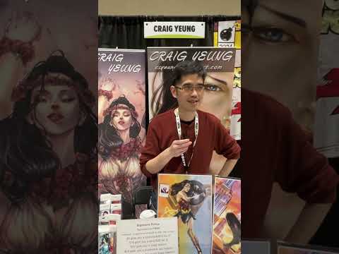 Craig Yeung - Toronto Comicon 2025 #comicbookconvention 🇨🇦