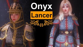 Skyrim Mod Showcase - Onyx Lancer Armor at Skyrim Special Edition Nexus ...