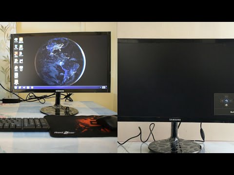 Samsung Monitor S19F350HNW 18.5 inch AH IPS LED Monitor Black