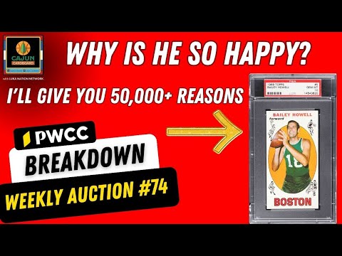 PWCC Weekly #73 Top 100 Basketball Card Sales - Kobe & High Grade 1969 Topps Run the Show