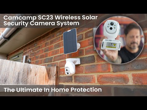 Camcamp SC23 Wireless Solar Powered Security Camera System Review | The Ultimate In Home Protection