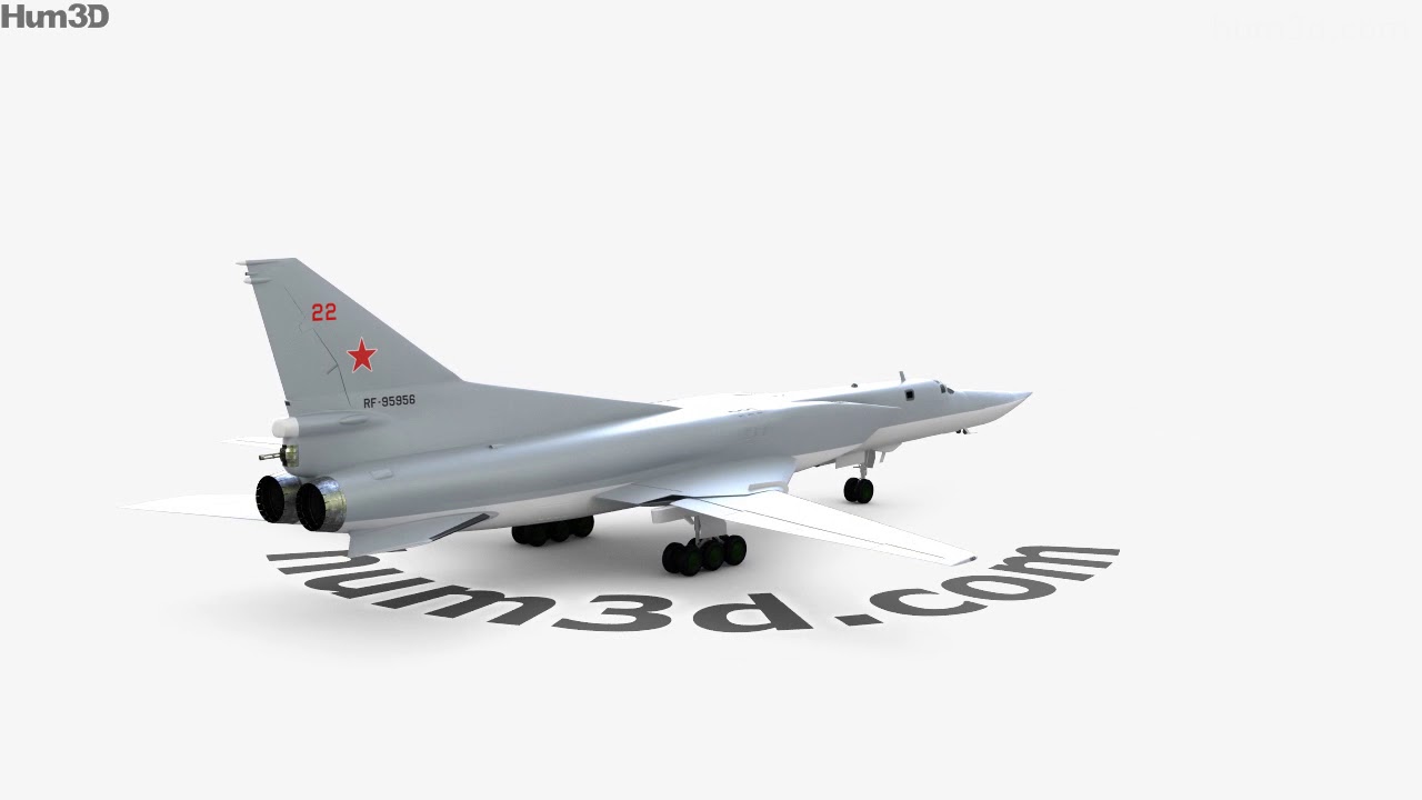 Tupolev Tu-22M 3D model by 3DModels.org