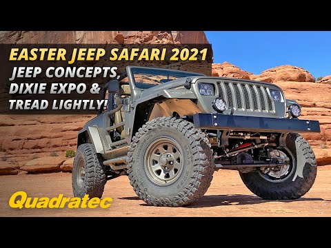 Easter Jeep Safari 2021 Recap - Quadratec YJL, Jeep Concepts, Dixie Off Road Expo & Tread Lightly
