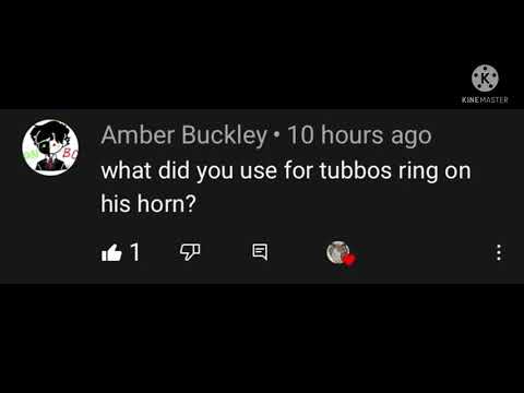 How do I do that ring on Tubbo’s horn? For @Amber Buckley