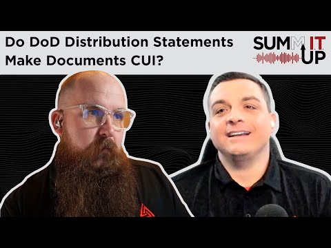 Do DoD Distribution Statements Make Documents CUI?