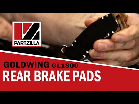 Honda Goldwing Rear Brake Pad Change | Partzilla.com