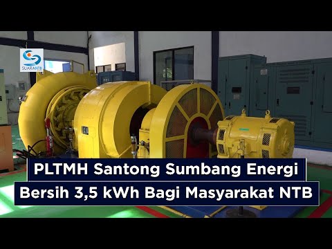 Santong Micro Hydroelectric Power Plant, Environmentally Friendly Electricity Source Successfully...