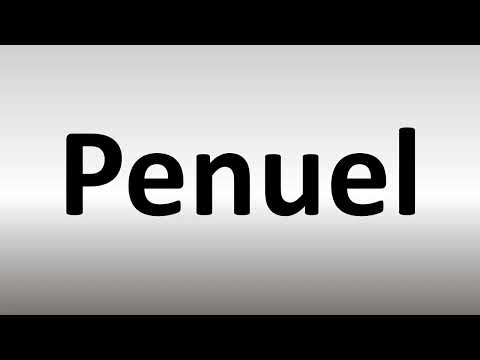 How to Pronounce Penuel