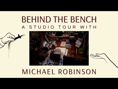 Behind The Bench: A Studio Tour with Michael Robinson
