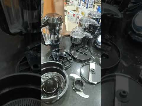 Preethi Zodiac Cosmo MG236 mixer grinder 750 watt with 5 jars & food processor Jar