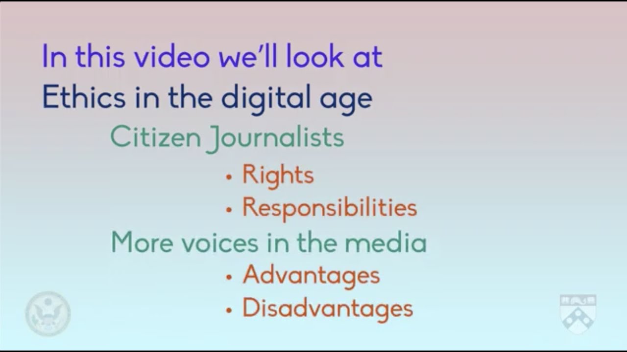 New Media Challenges: Ethics in the Digital Age