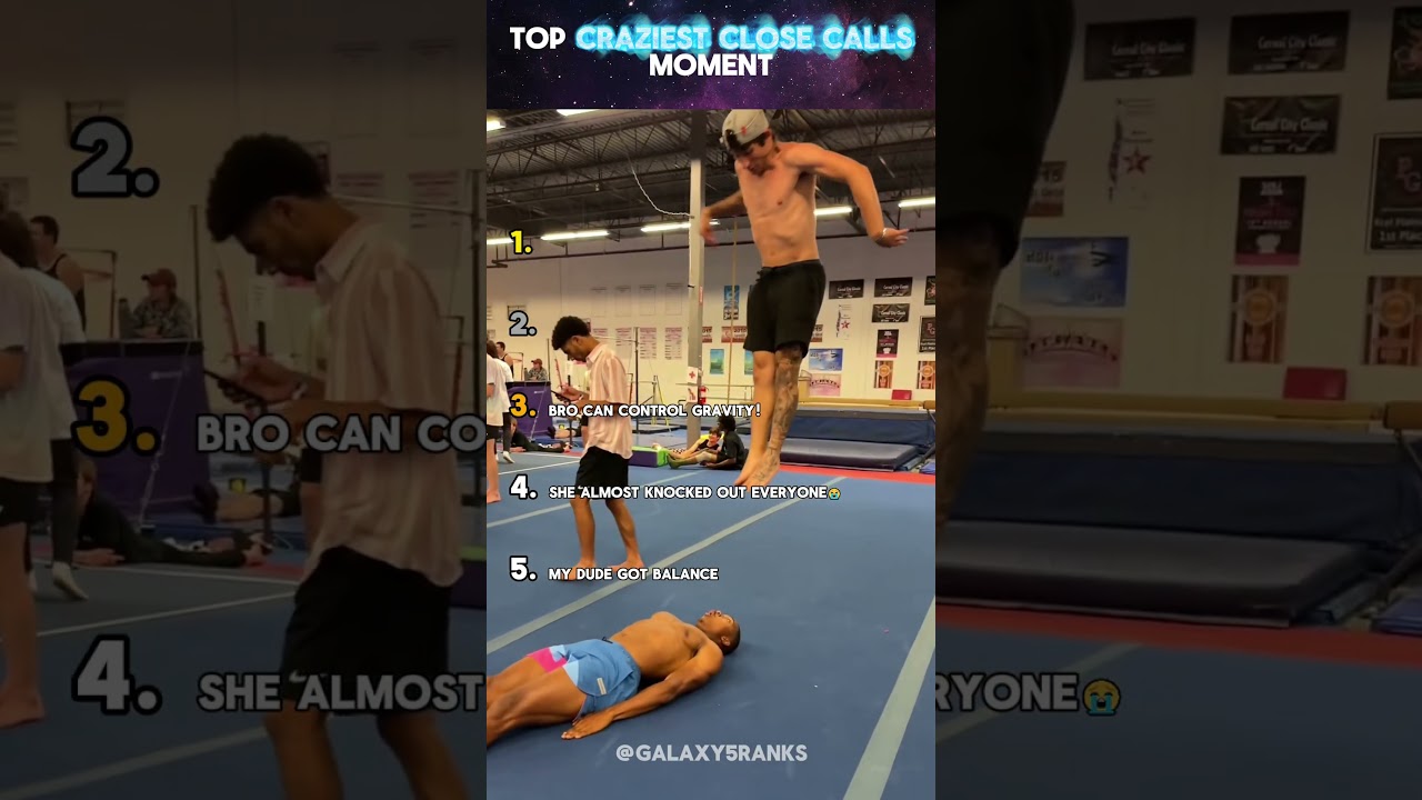 Ranking Top Craziest Close Calls Moments #shorts