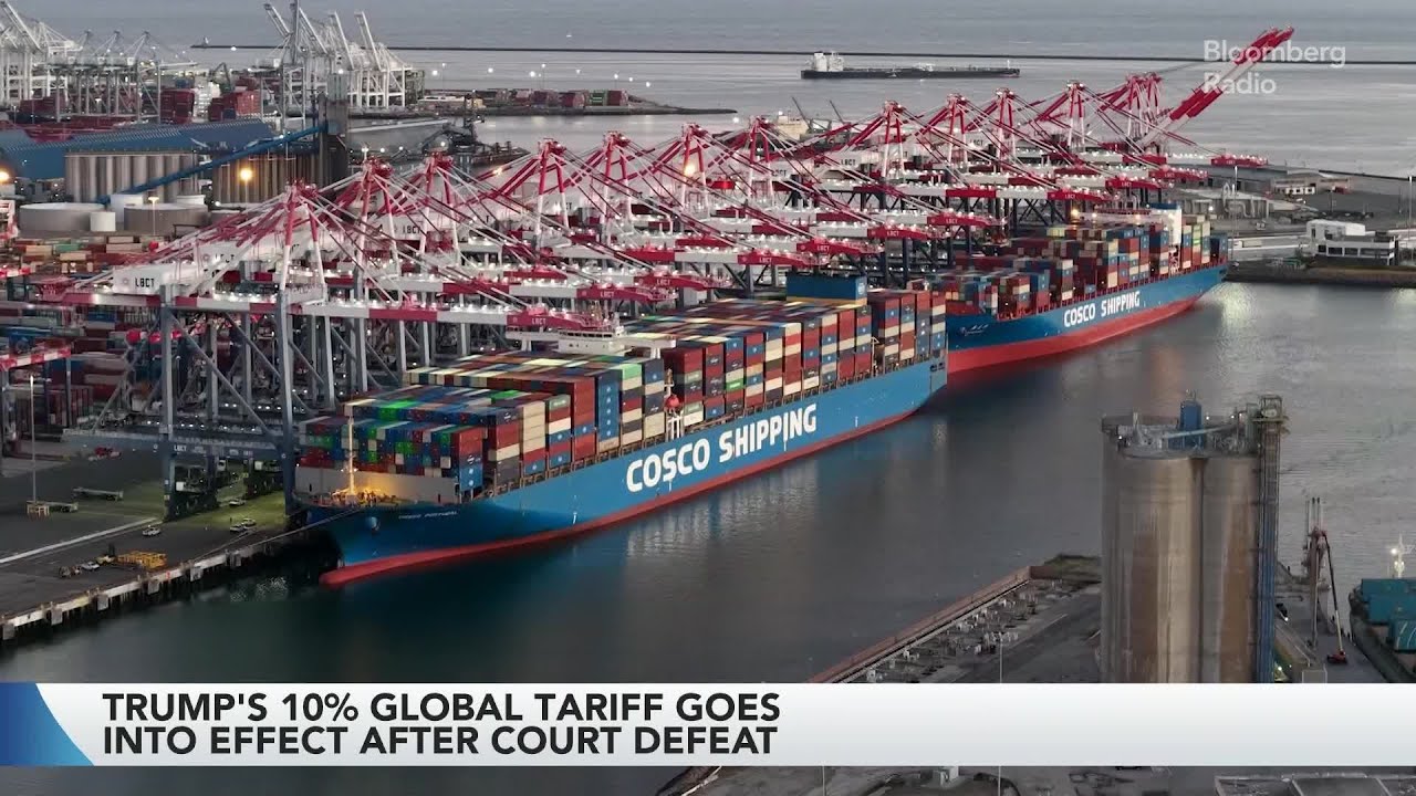 Trump’s 10% Levy Takes Effect as US Rebuilds Tariff Wall