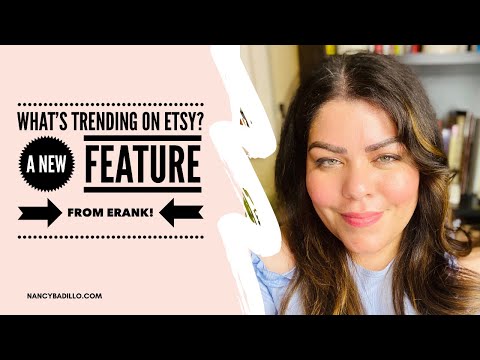 Find Etsy Trends 2023 With eRank Trend Buzz Hot Feature | Etsy Marketing Strategy