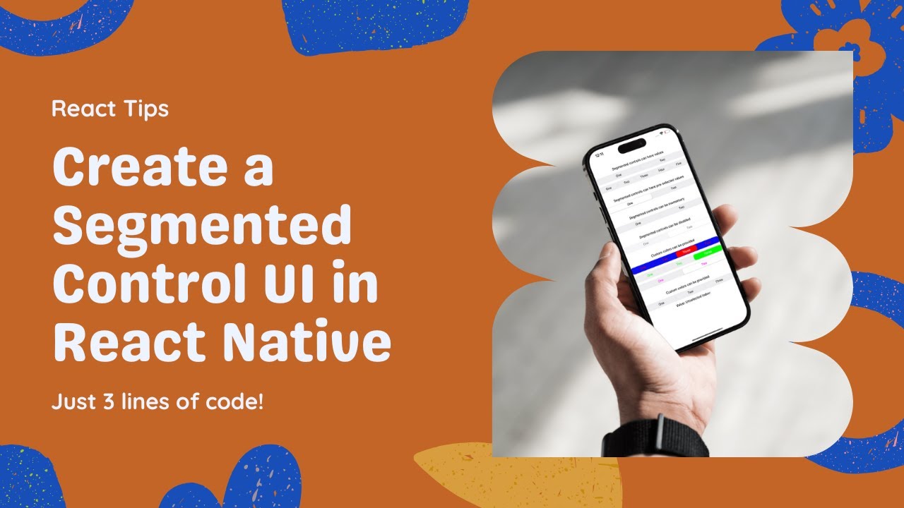 🔥 Create Segmented Control in React Native with JUST 3 Lines of Code! | Expo Tutorial 2025