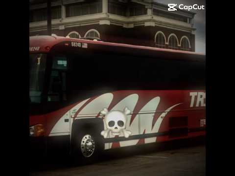 Burlington Trailways MCI D4505 bus edit #shorts